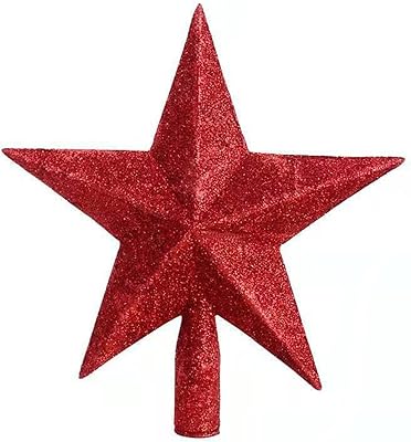 Amazon.com: Park Designs Star Tree Topper - Red : Home & Kitchen