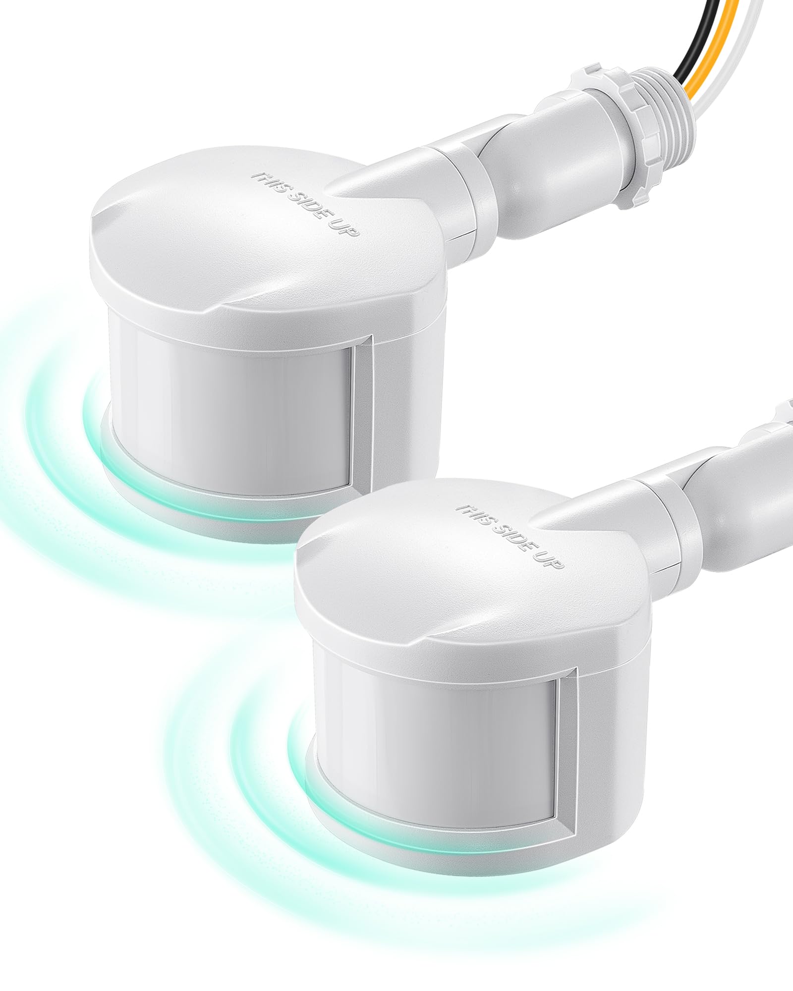 Amazon.com: EDISHINE 2 Pack Motion Sensor, 180-Degree Replacement ...