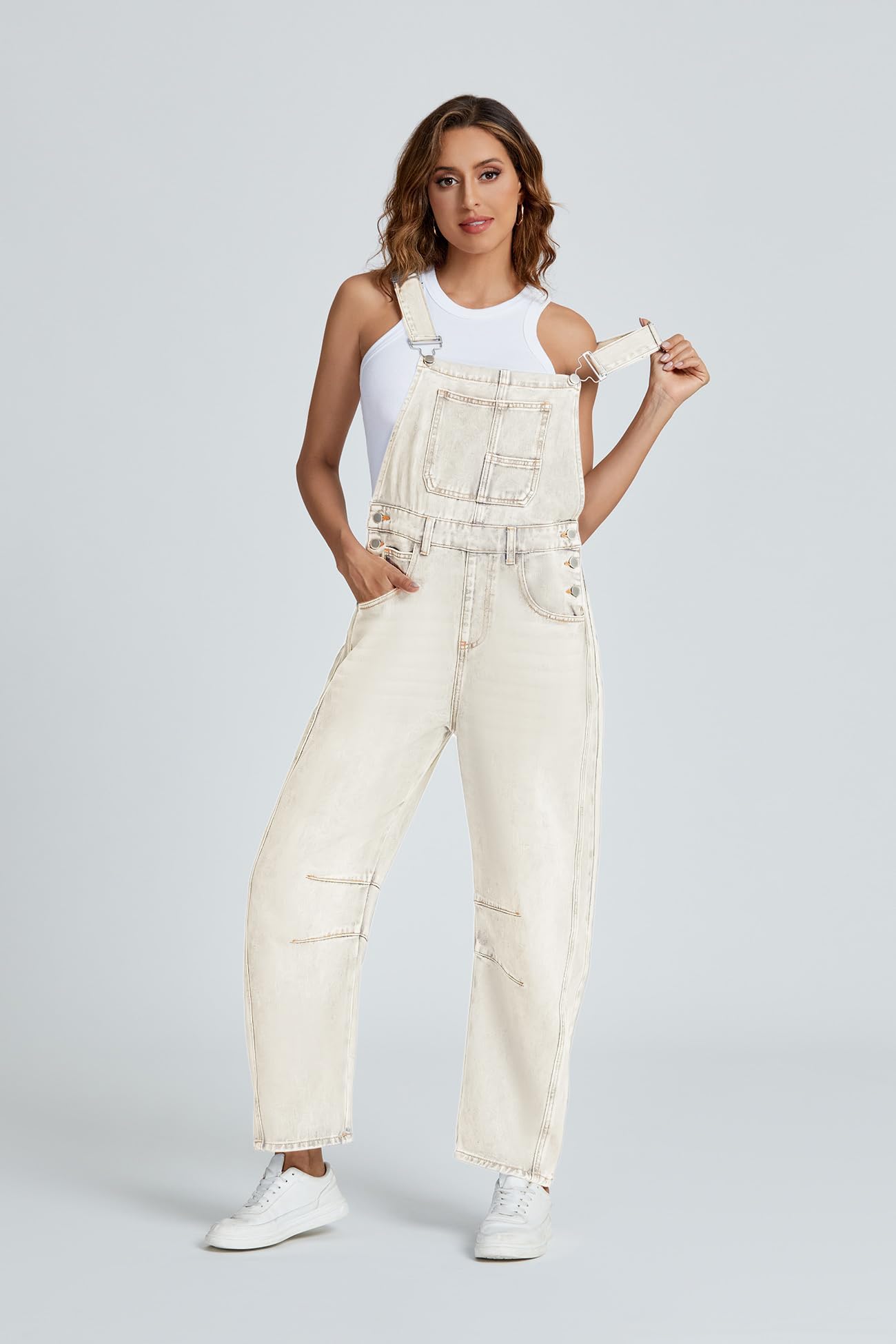 Snapklik.com : Kedera Womens Denim Bib Overalls Spring Fashion Trendy ...
