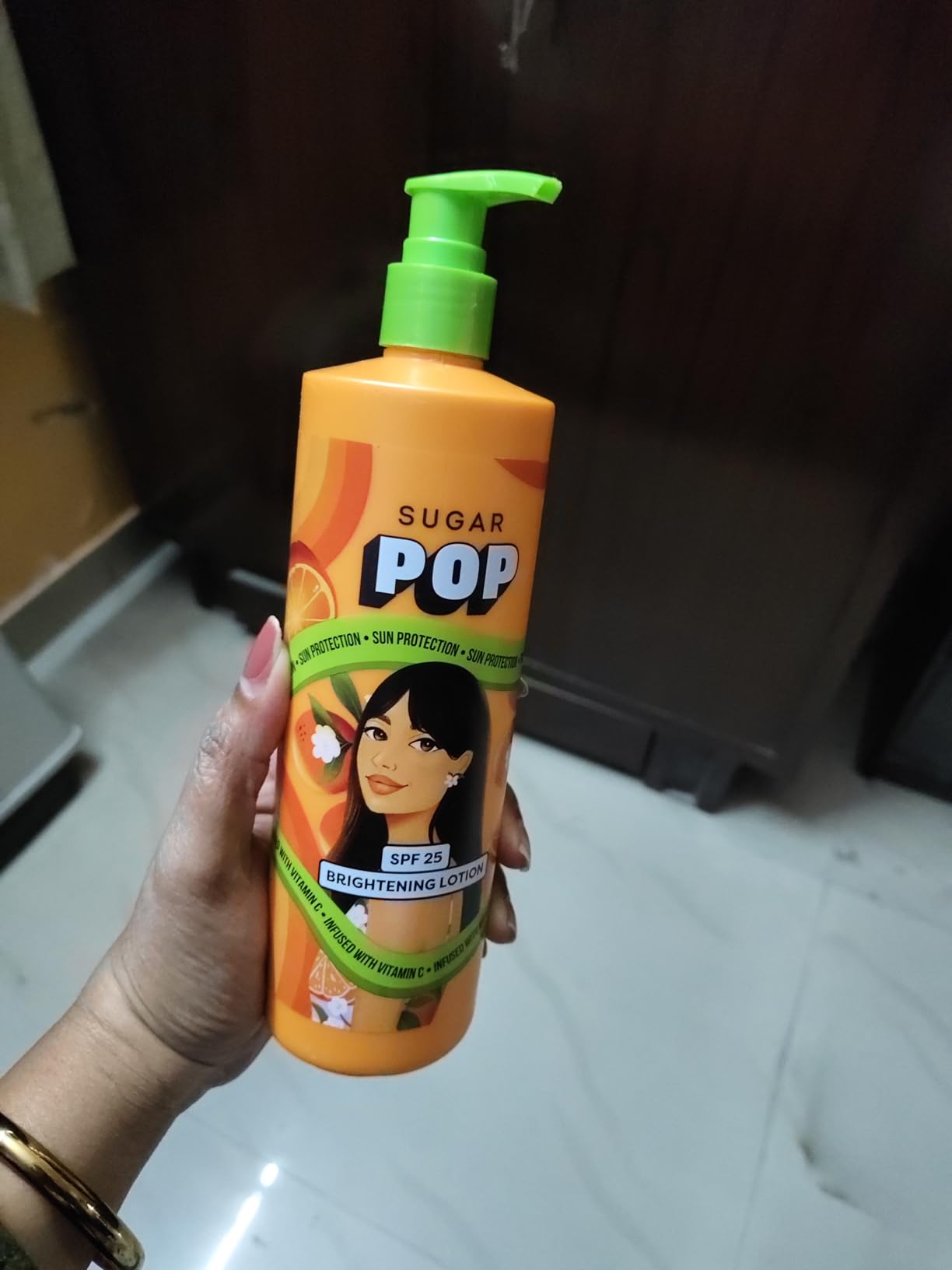 Buy SUGAR POP SPF 25 Brightening Lotion | Non Sticky & Non Greasy | For ...