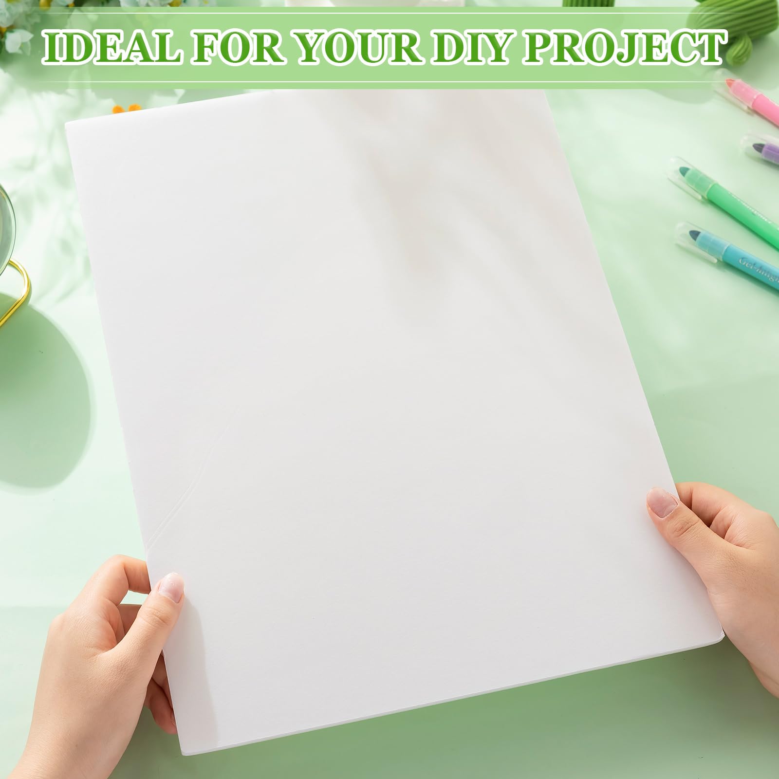 Ctosree 48 Pcs White Foam Board 24 x 36 Inch Foam Core Boards Foam ...