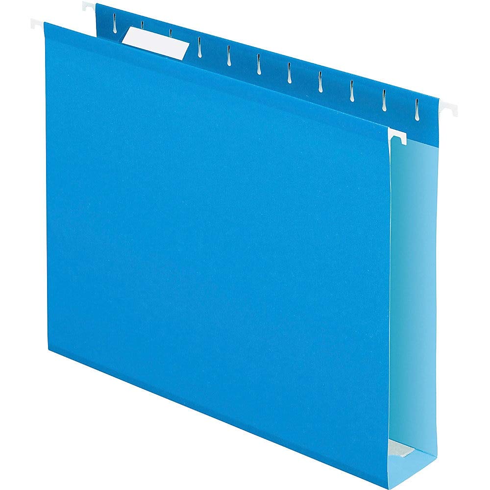 Pendaflex 04152X2 BLU Extra Capacity Reinforced Hanging Folders ...