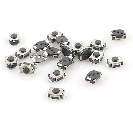 10 St SMD SUB-Miniatur-Taster Neu superflach kleinste Abmessungen ...