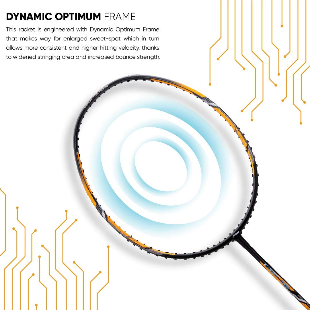 Snapklik.com : Li-Ning Turbo 99 Unstrung Carbon Fiber Badminton Racket