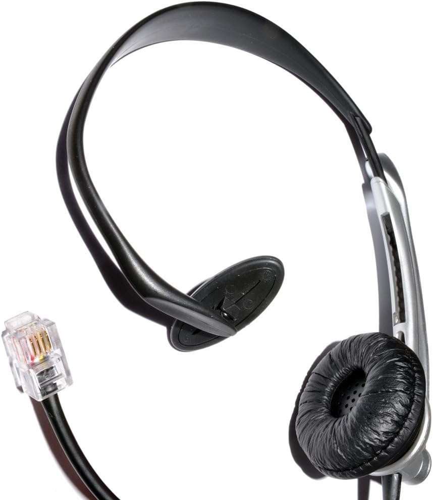 Amazon.com: kenable JAC Universal Telephone Handsfree Headset & Boom ...