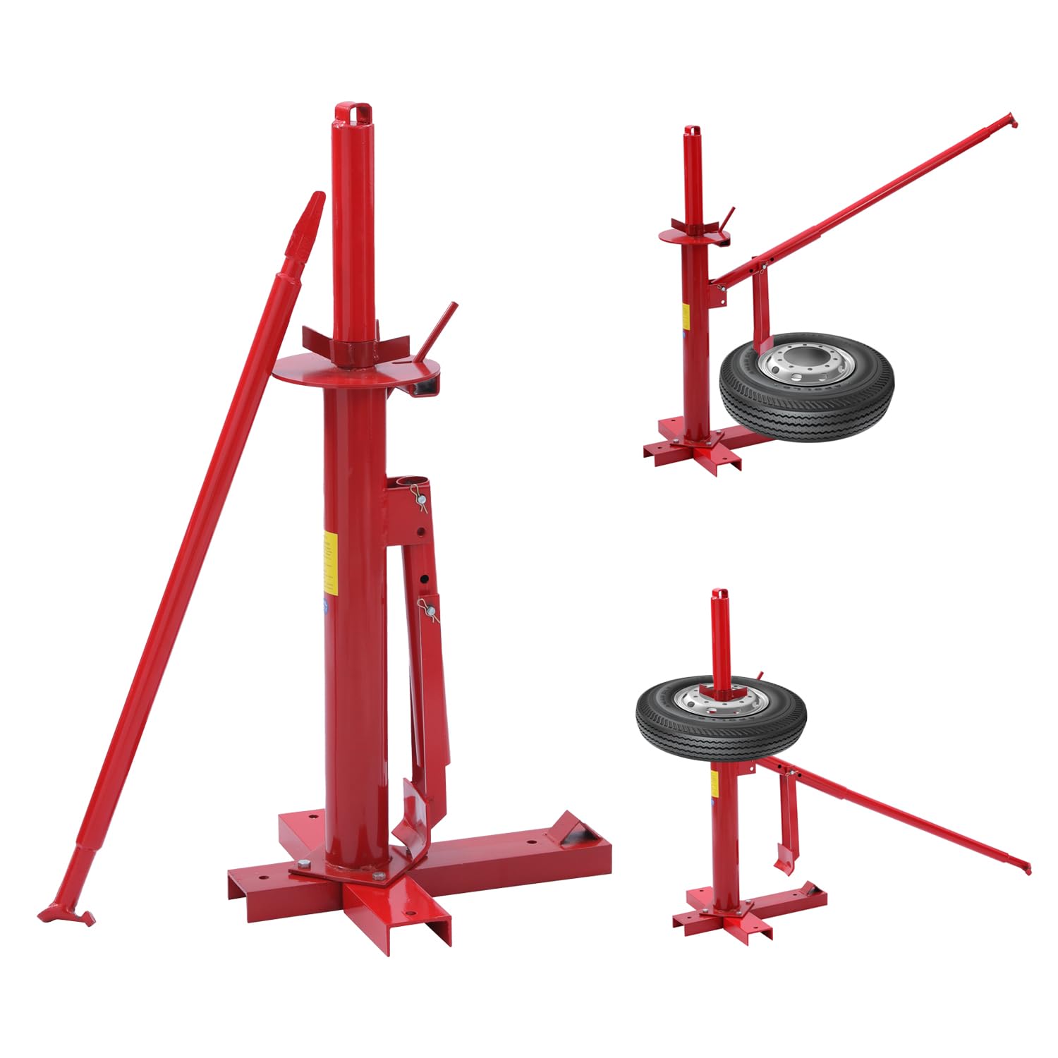 AIM Tools Manual Tyre Changer, Portable Car Tire Remover, Wheel Mount ...