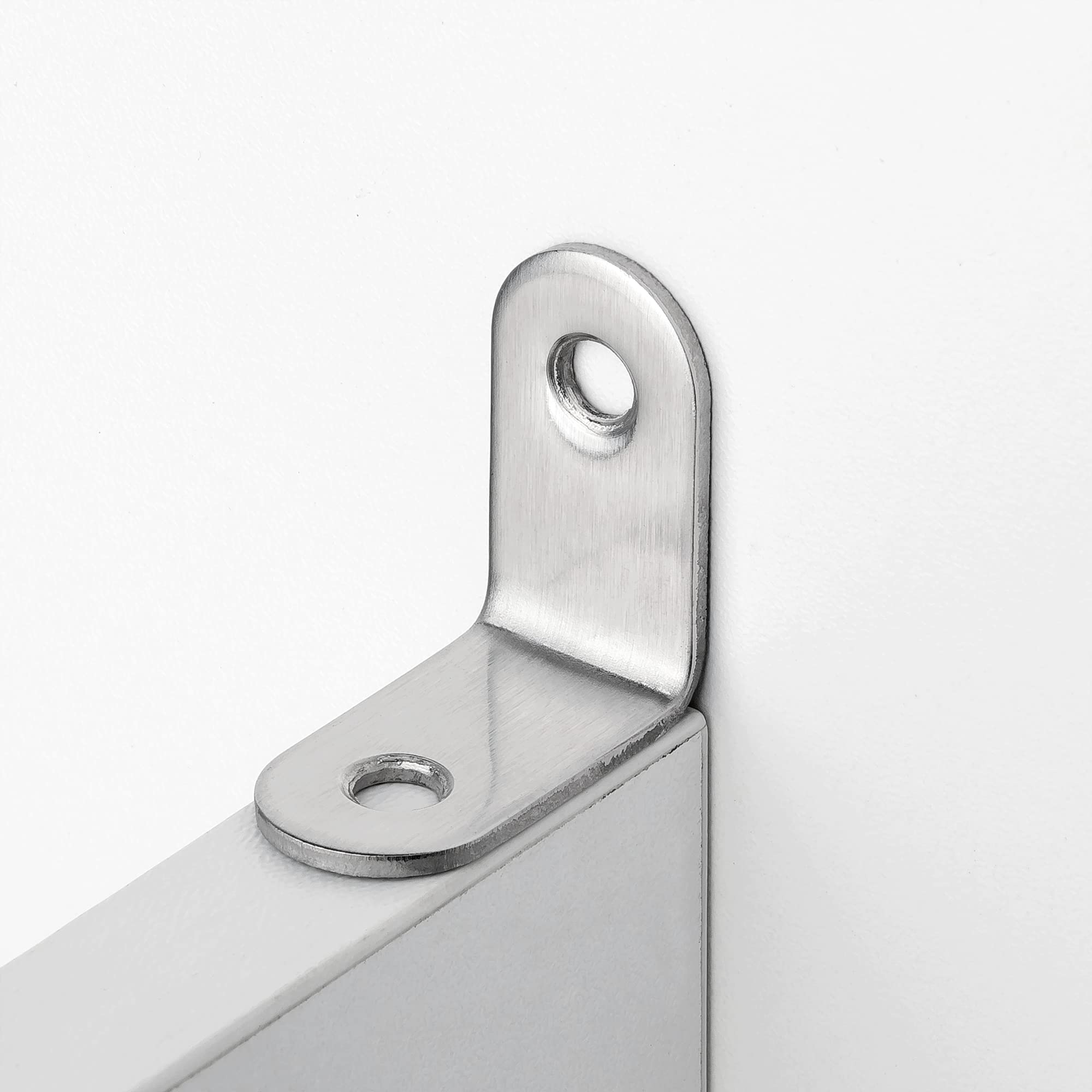 Snapklik.com : INIRET 50 Packs L Bracket Stainless Steel Corner Brace ...