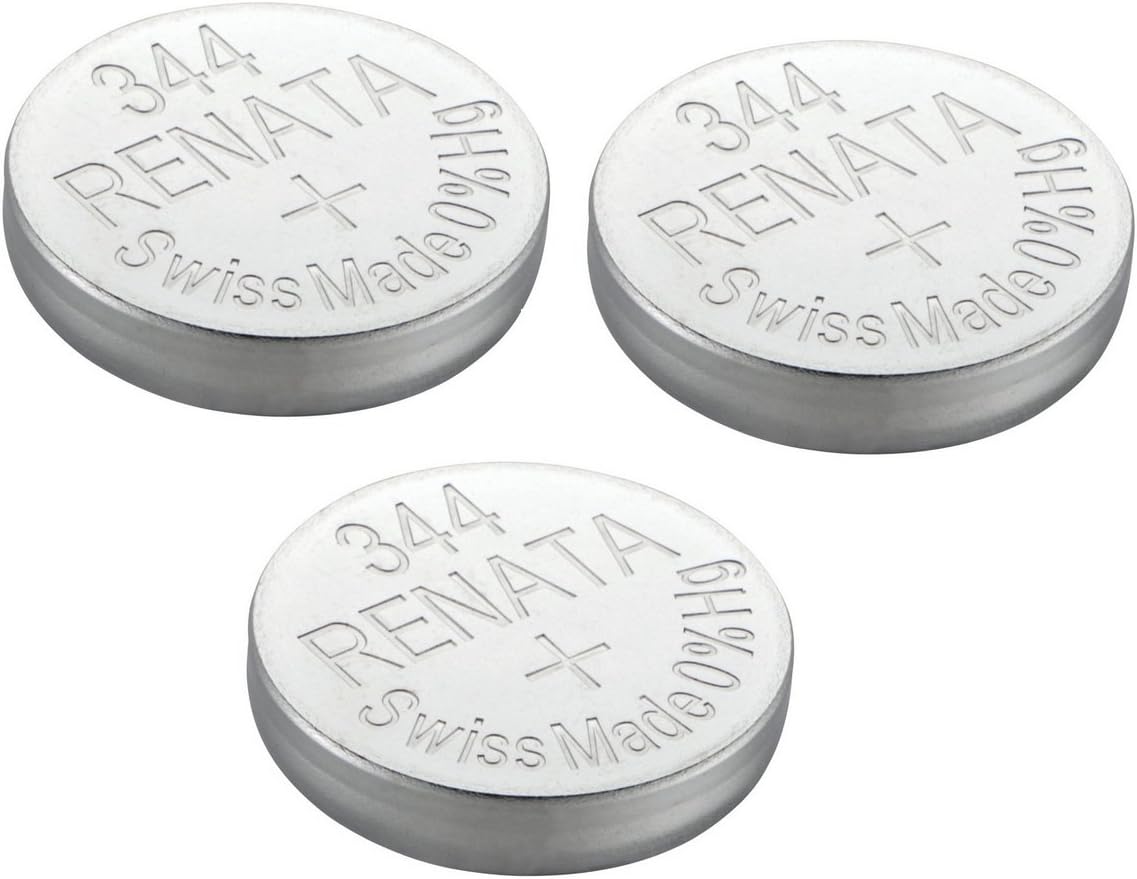 Renata Single Watch Battery Swiss Made Renata 344 or SR1136SW 1.55V (3 ...