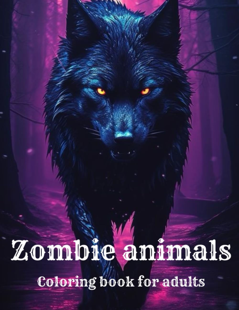 Amazon.com: Zombie animals coloring book for adults: coloring book for ...