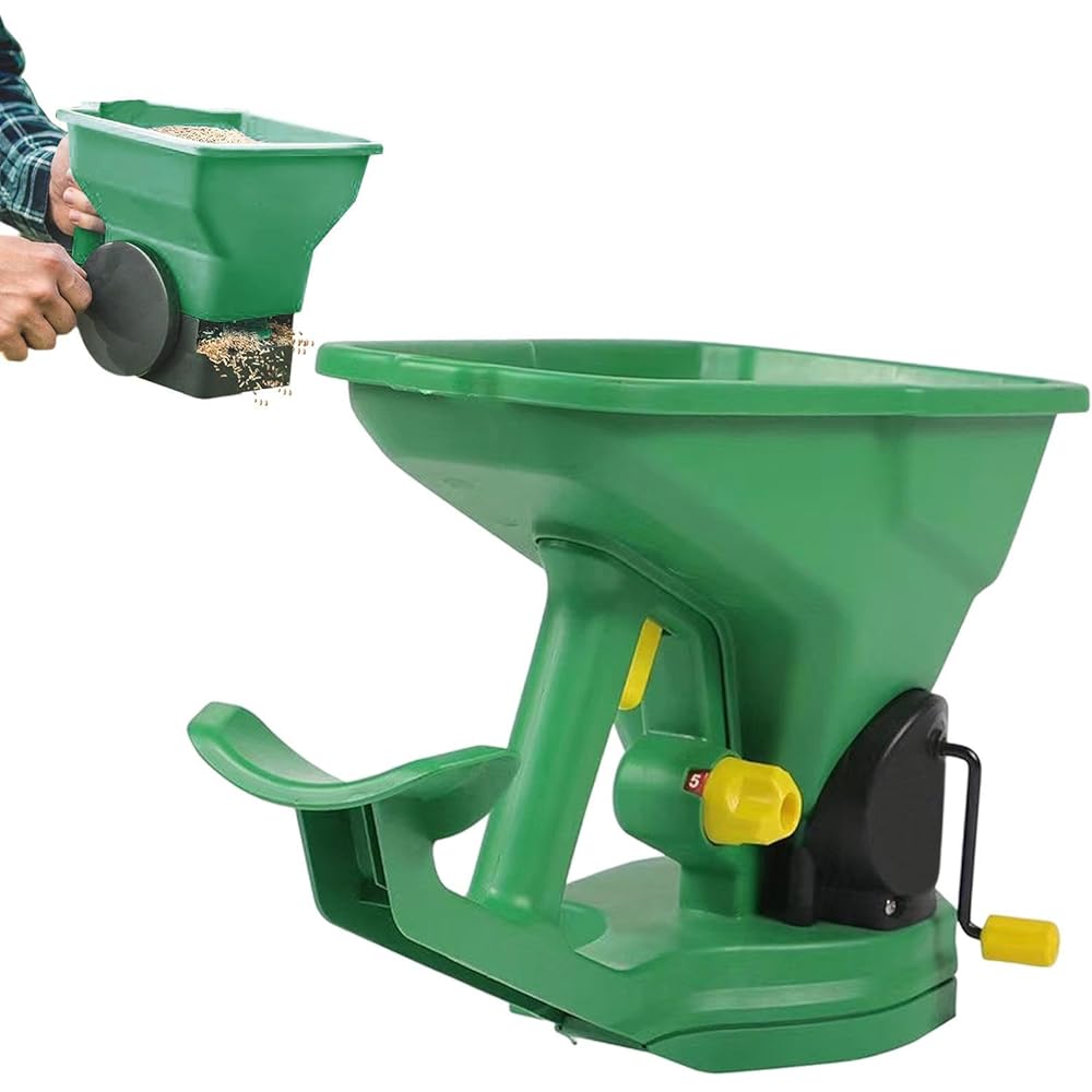 $5/mo - Finance Handheld Power Spreader 1.5L Capacity Seed Spreader ...