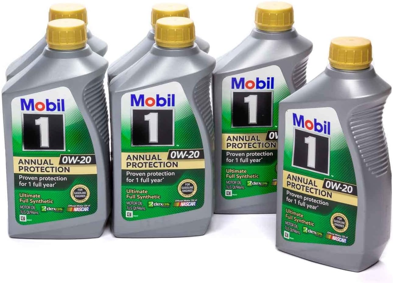 Amazon.com: Mobil 1 Supercar Advanced Full Synthetic Motor Oil 0W-40, 6 ...