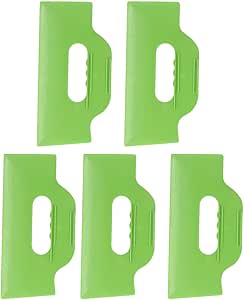 10 Inch Flexible Plastic Putty Spatulas, 5PCS Scraper Set for Drywall ...
