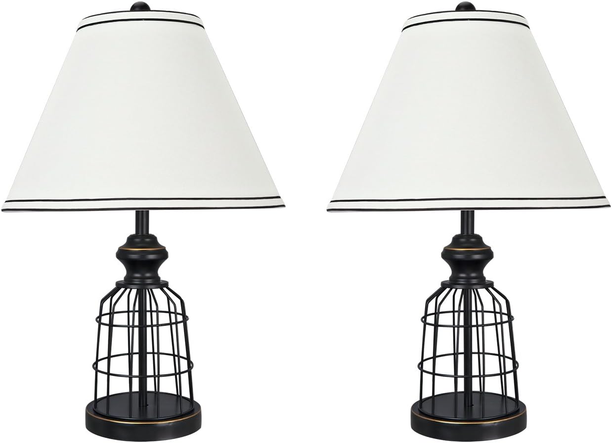 Aspen Creative 40140-02A 22" High Traditional Metal Wire Table Lamp ...