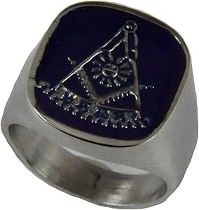 The Quiet Witness T79 Past Master Stainless Steel Ring Mason Freemason ...
