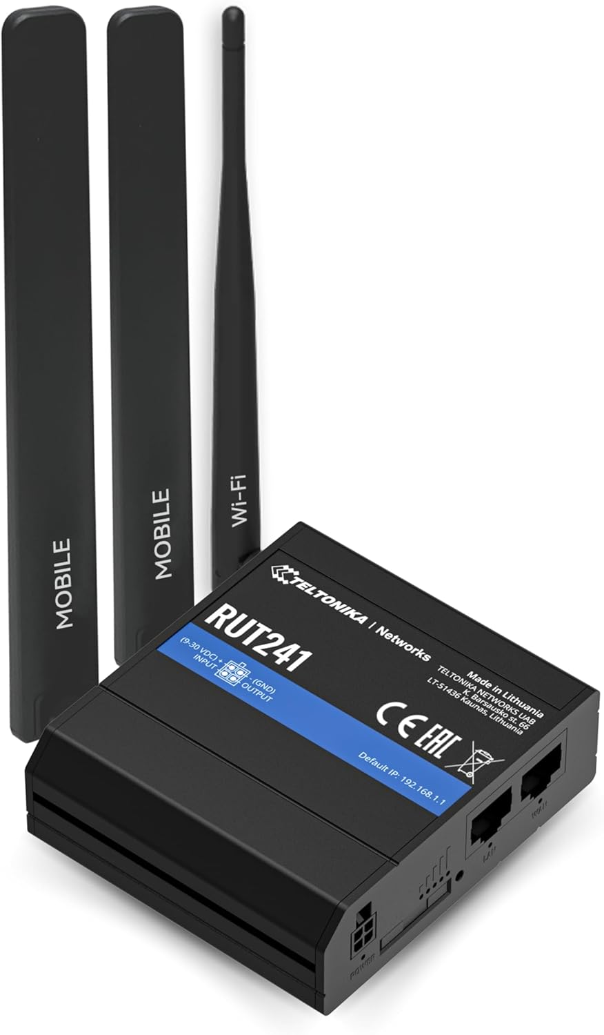 Teltonika RUT241098000 (North America Version) Industrial 4G LTE ...