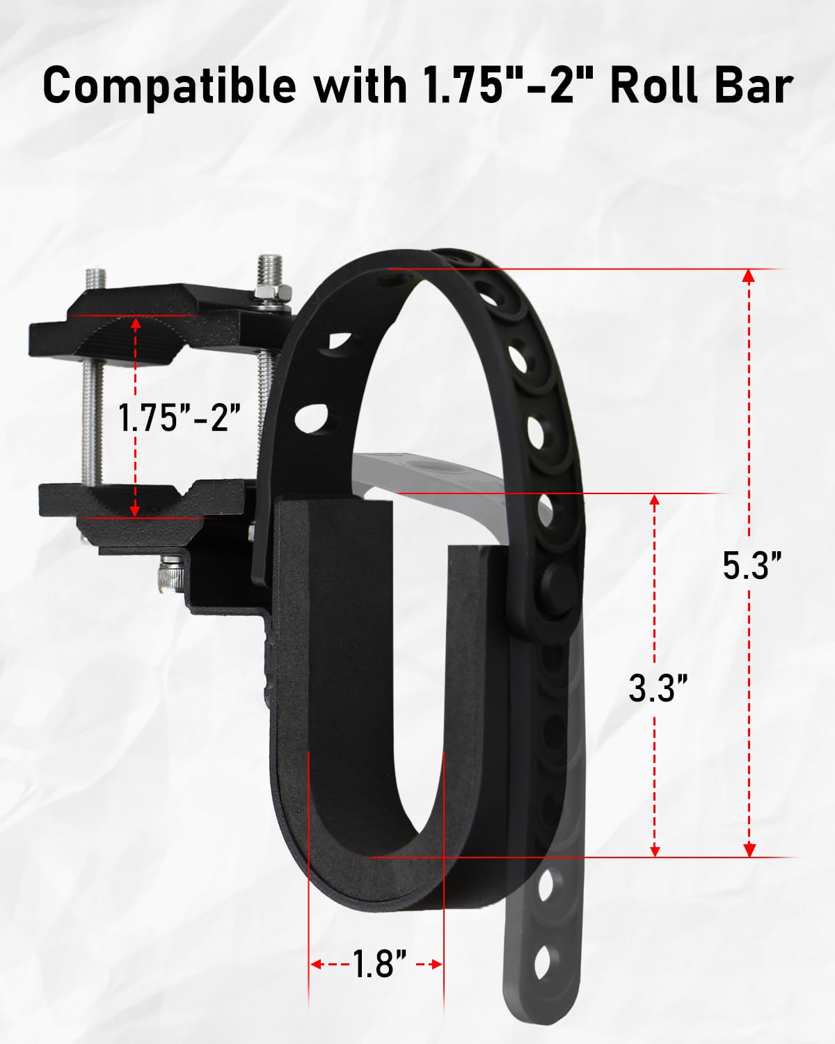 Snapklik.com : Belinous UTV Gun Holder, UTV Gun Rack Bow Rack Shovel ...