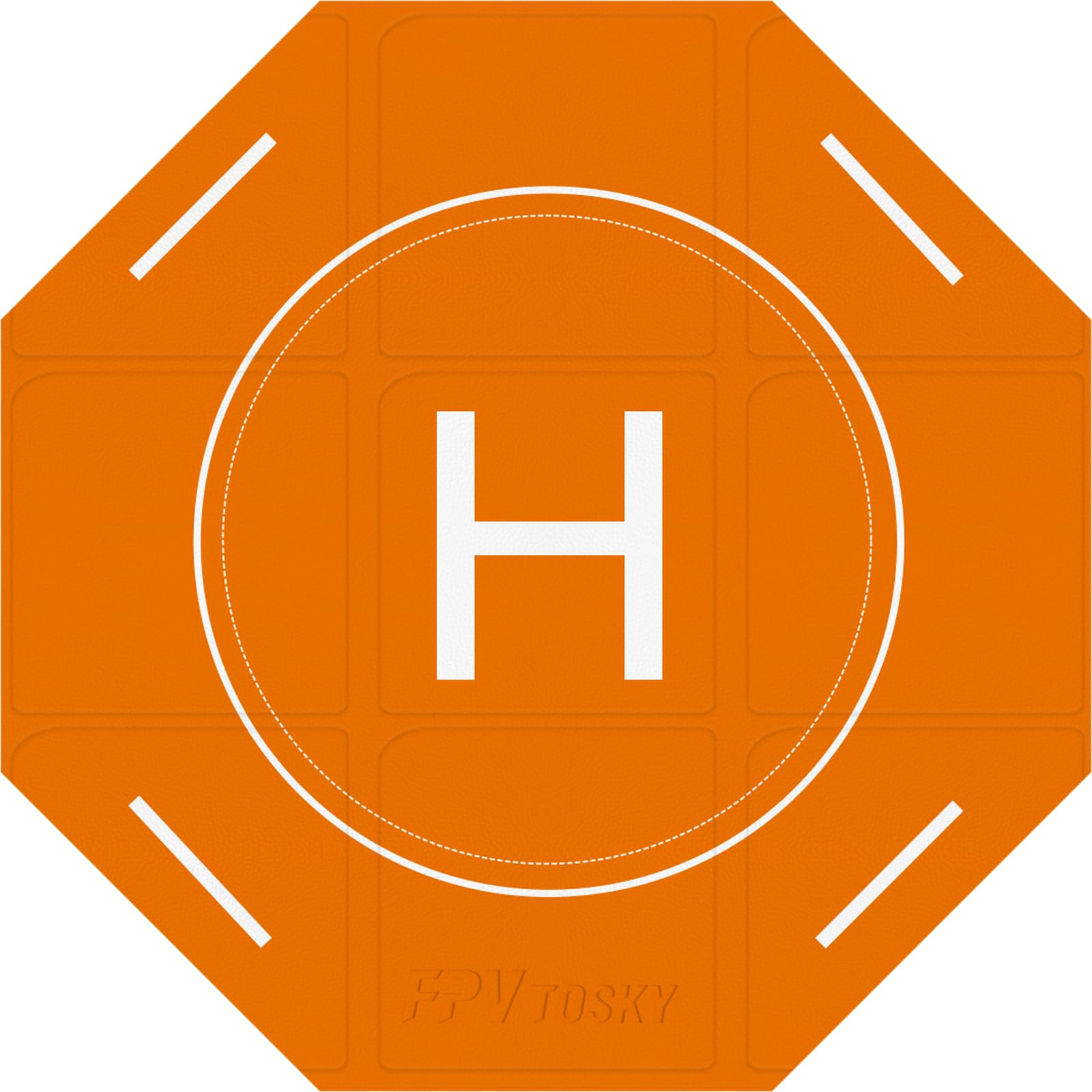 Snapklik.com : FPVtosky Drone Landing Pad, Octagonal Nighttime ...