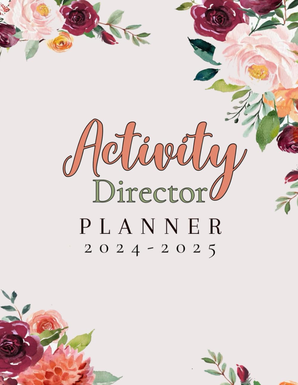 Amazon.com: Activity Director planner 2024-2025: Daily, Weekly and ...