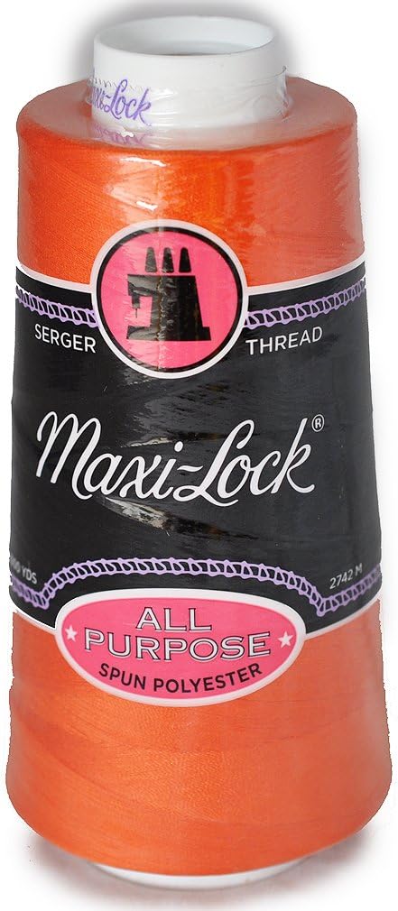 Amazon.com: Maxi Lock All Purpose Thread Toboggan 3000YD Cone MLT-075