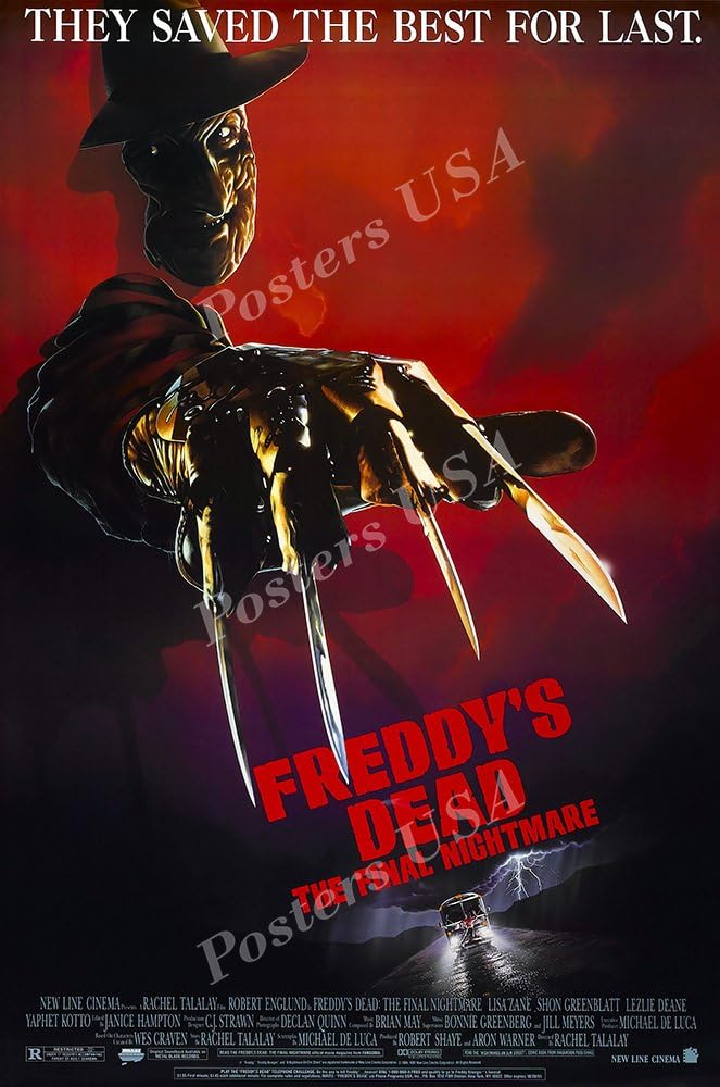 Posters USA Freddy's Dead The Final Nightmare A Nightmare On Elm Street ...