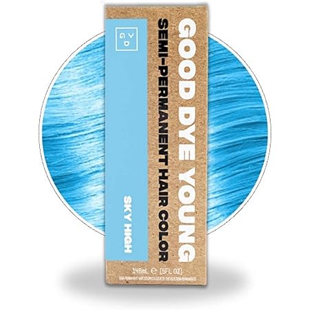 Amazon.com : Punky Lagoon Blue Semi Permanent Conditioning Hair Color ...