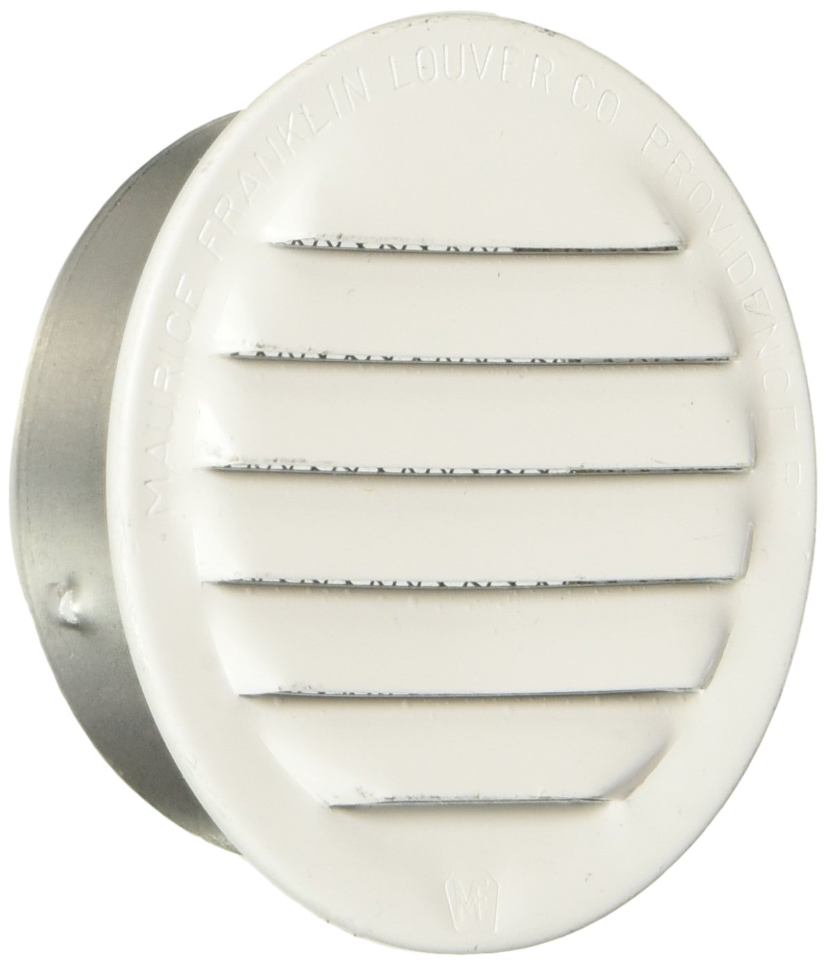 MAURICE FRANKLIN LOUVER 2 RLW-100 Mini Louver, White - Soffit Vent ...