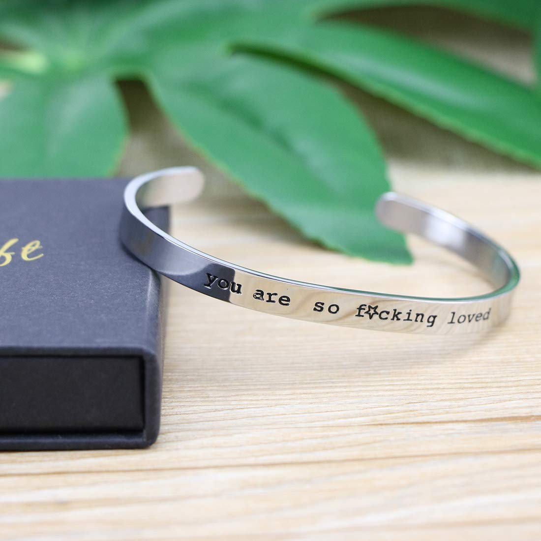 Snapklik.com : Inspirational Bracelet For Women Motivational Mantra ...