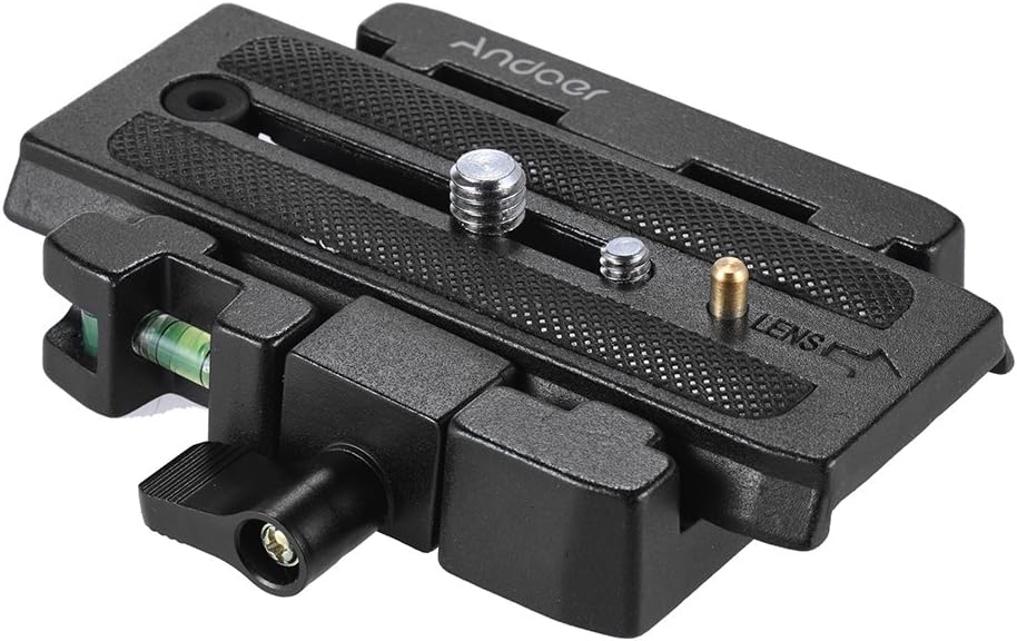 Amazon.com : Andoer Quick Release Plate for Manfrotto 501 500Ah 701HDV ...