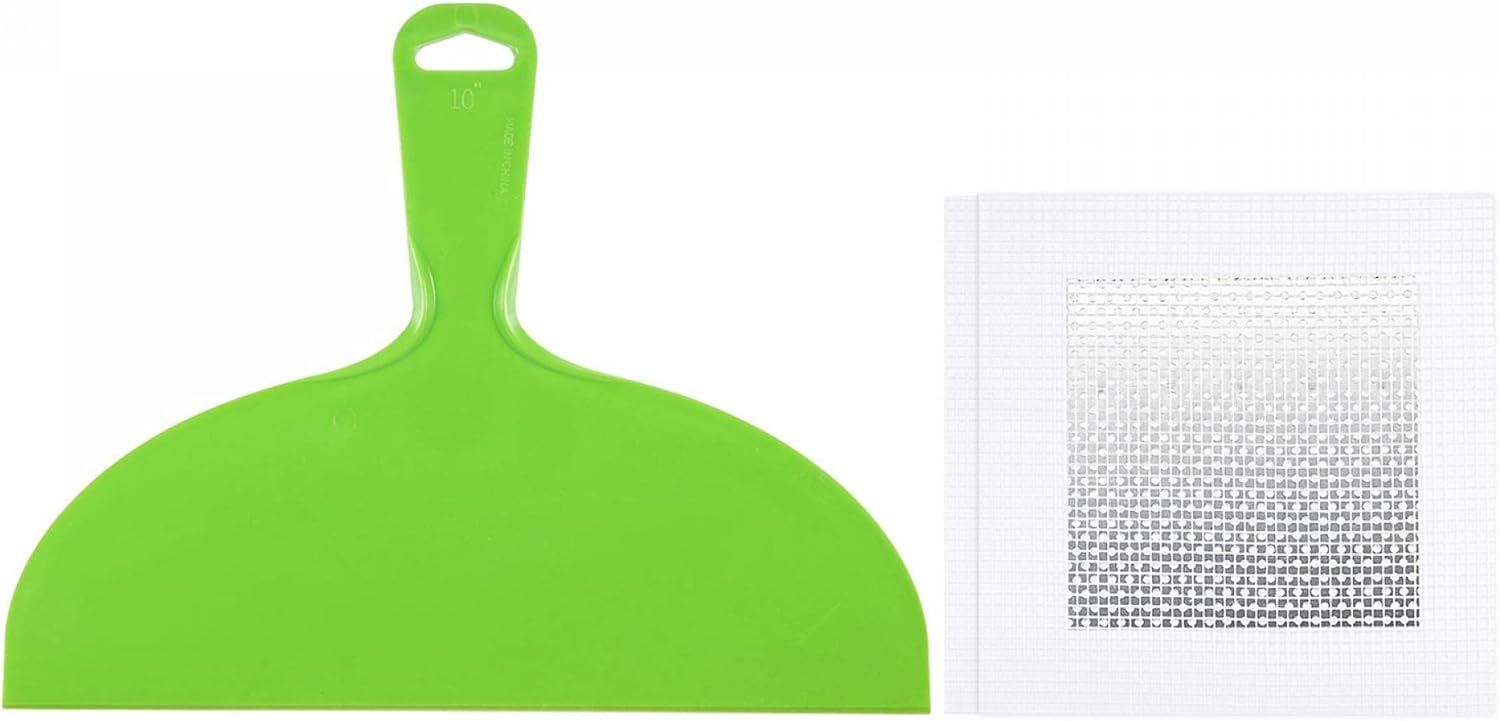 Amazon.com: uxcell 10-inch Putty Knife and 2Pcs Aluminum Wall Repair ...