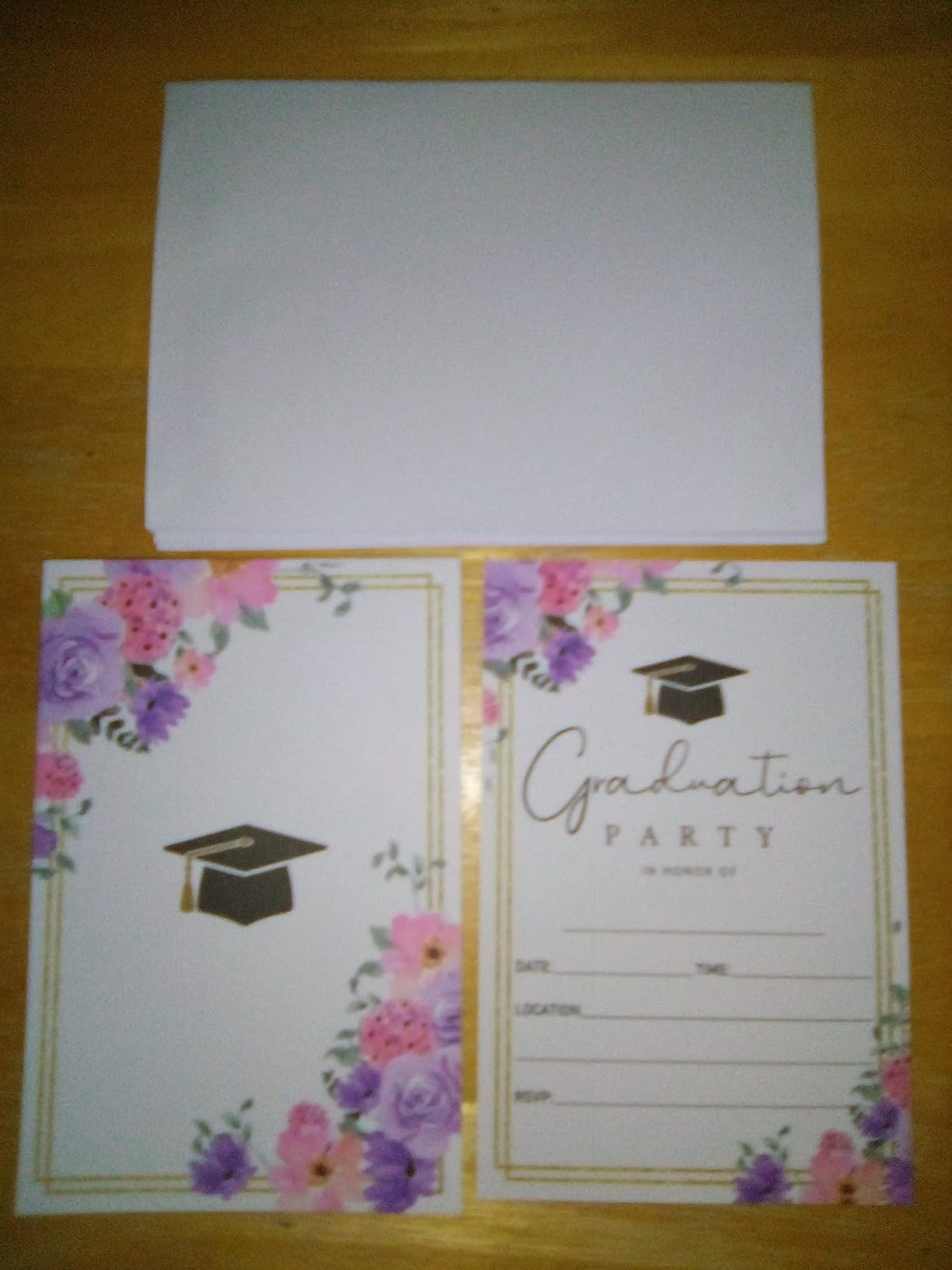 Amazon.com : FujLoy 20 Cards with Envelopes, graduation party ...