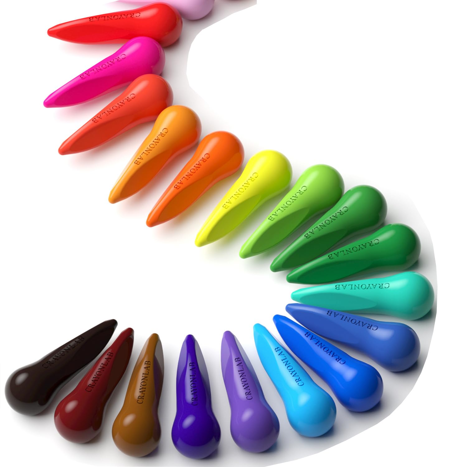 Snapklik.com : Ice Cream Crayons 12 Clolors, Not Hollow Icecream Finger ...