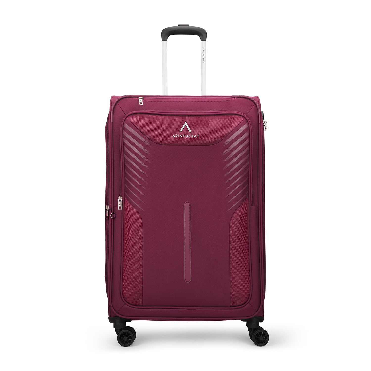 Buy Aristocrat Swiss 8W STR LG MRN Soft Luggage (Maroon, Large) at ...