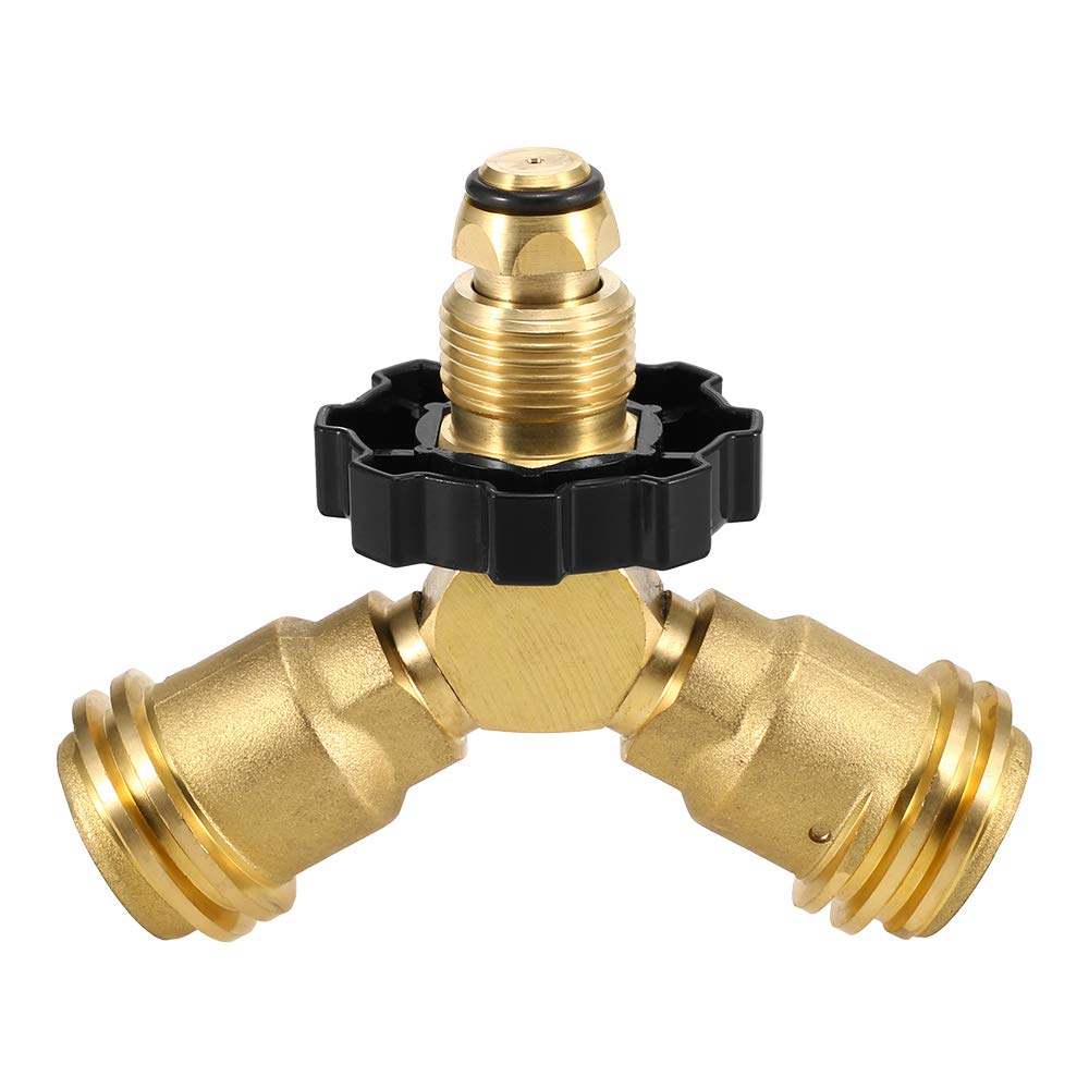 Buy Lixada Propane Splitter, Propane Tank Y Splitter Adapter with ...