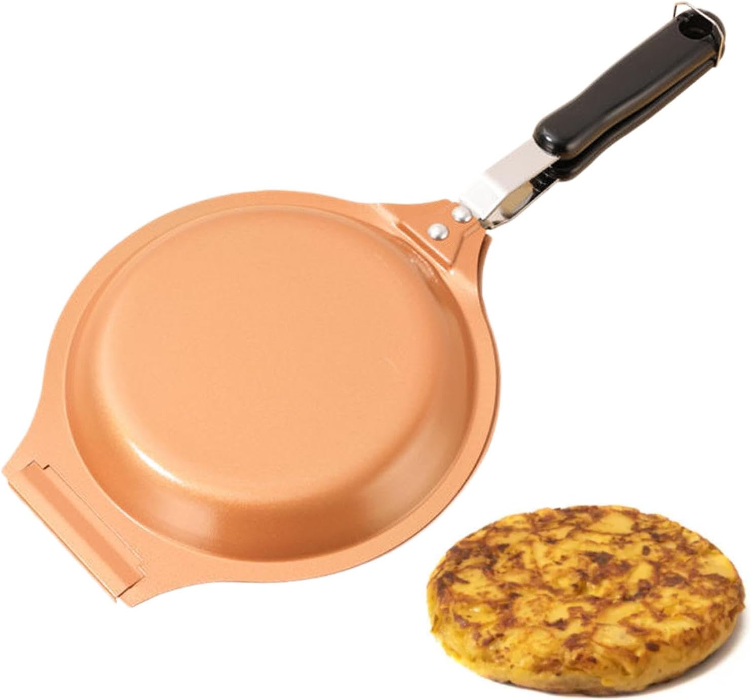 Gdiojnfg Double Sided Frying Pan, Egg Frying Pan, Omelette Pan Non ...