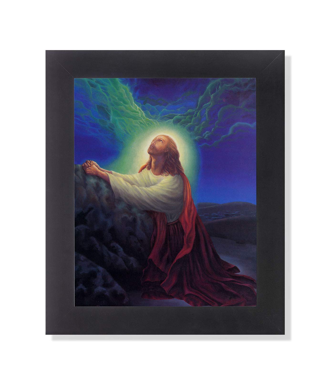 Jesus Praying On The Rock Salvation And Survival: John 17:20 22