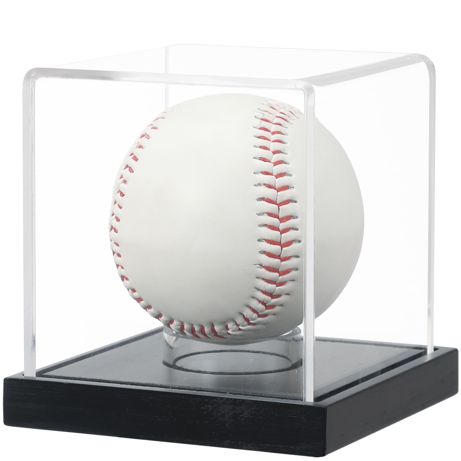 Snapklik.com : Baseball Display Case, Clear Cube Baseball Holder