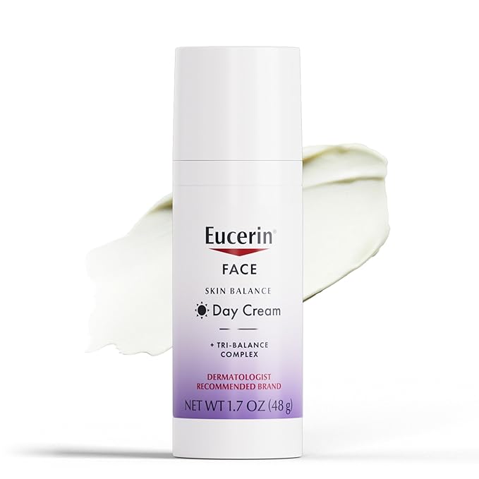 Amazon.com: Eucerin Crema de día Skin Balance, hidratante facial para ...