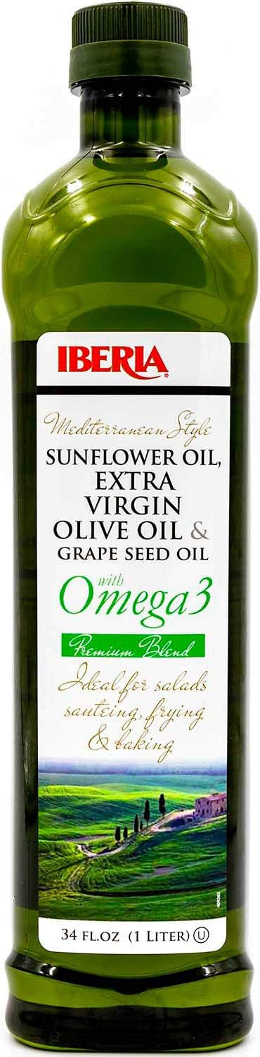 Amazon.com : Chef's Quality Blended Vegetable Oil and Extra Virgin ...