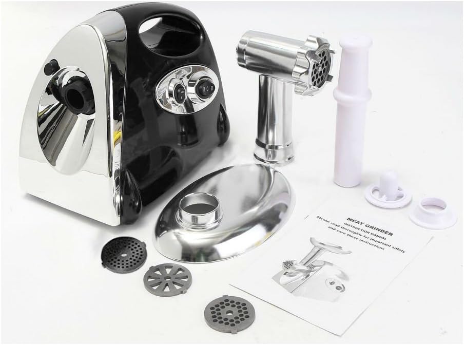 Amazon.com: 2800W Electric Meat Grinder Home Commercial Stainless ...
