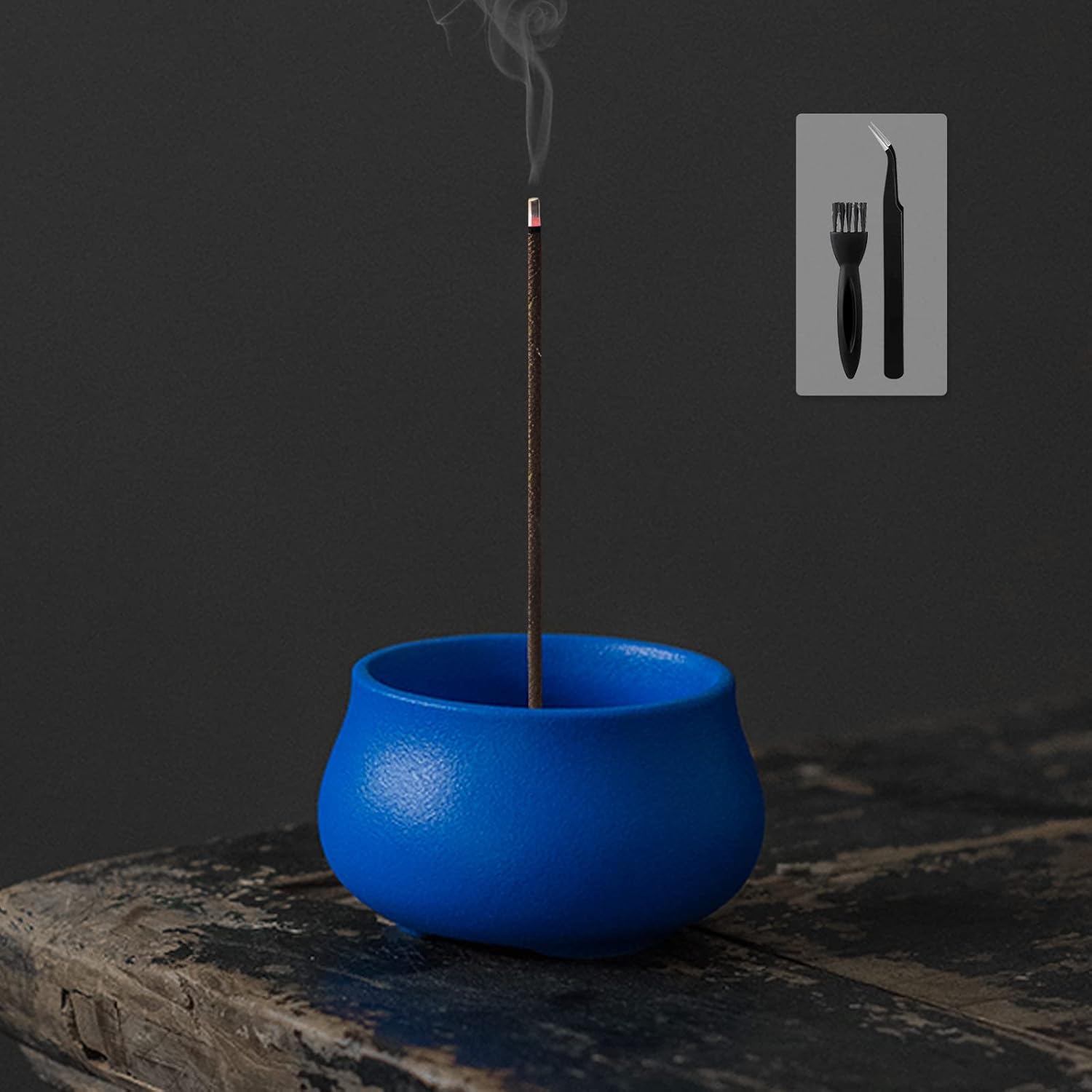 Amazon｜GOKEI お香立て 線香立て 線香 お香 立て 香炉 和風 陶器製 ミニ おしゃれ お線香立て 香立て 線香たて アロマ せんこうたて仏壇用 おこうたて インセンスホルダー 線 ...