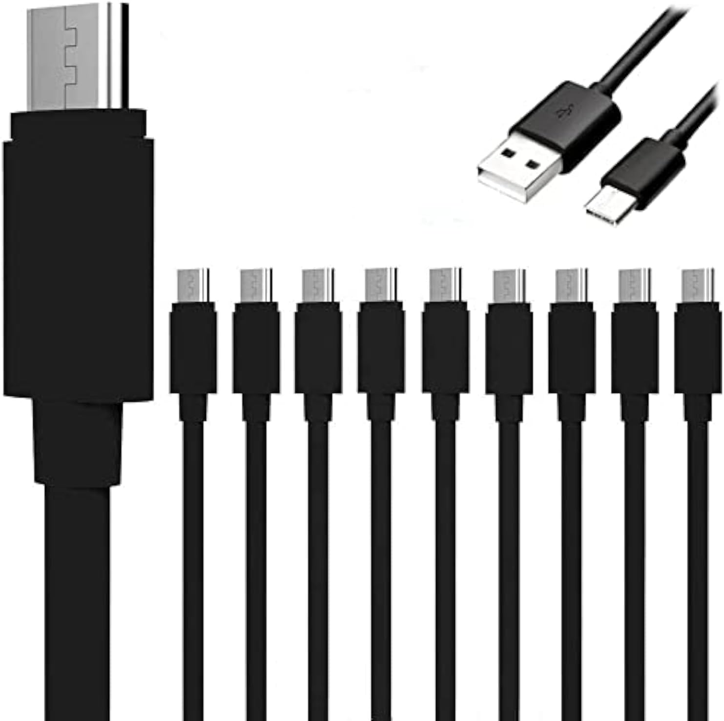 Amazon.com: Samsung S25 Fast Charging Cable 3Pack Short USB C Cable 3ft ...