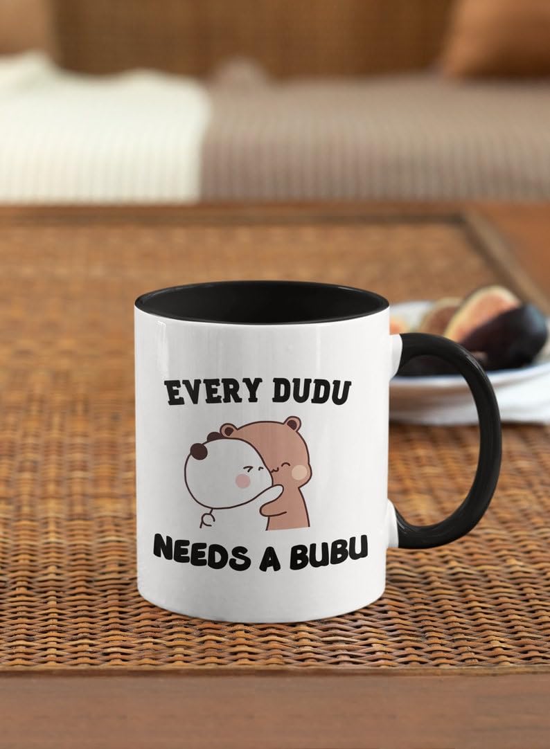 Amazon.com: Every Dudu Needs A Bubu Ceramic Mug, 11 Oz, Couple Gift ...