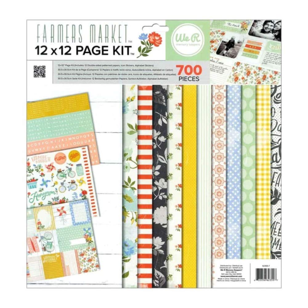 Amazon.com: We R Memory Page Kit Farmer's Market