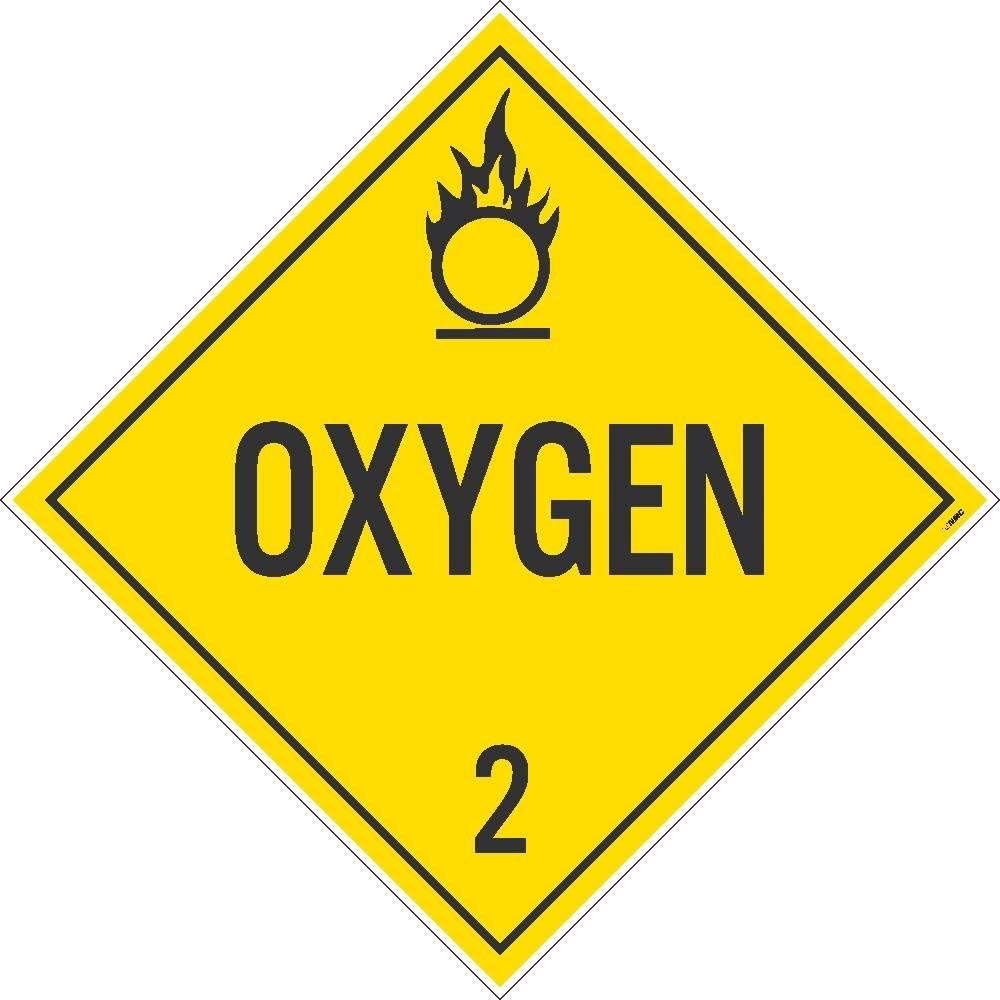 Snapklik.com : DL7TB Oxygen 2 Dot Placard Sign