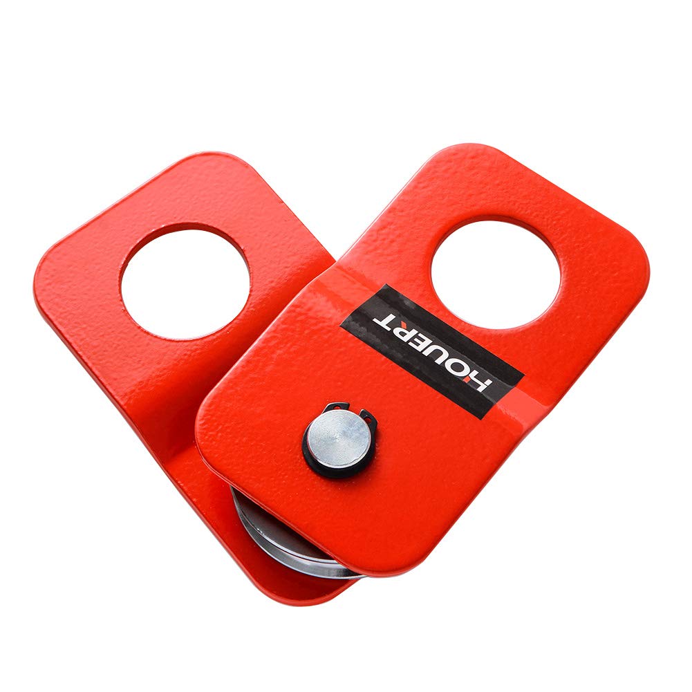 Snatch Block Kit 2 Universal Recovery Winch Snatch Block Pulleys 4 Ton ...