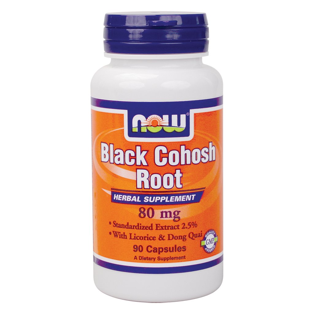 Amazon.com: Now Foods Black Cohosh Root 80 mg - 90 Caps 3 Pack : Health ...