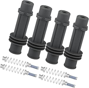 Amazon.com: Hihaha 4 Set Engine Ignition Coil Boot Kit No.1208092 ...