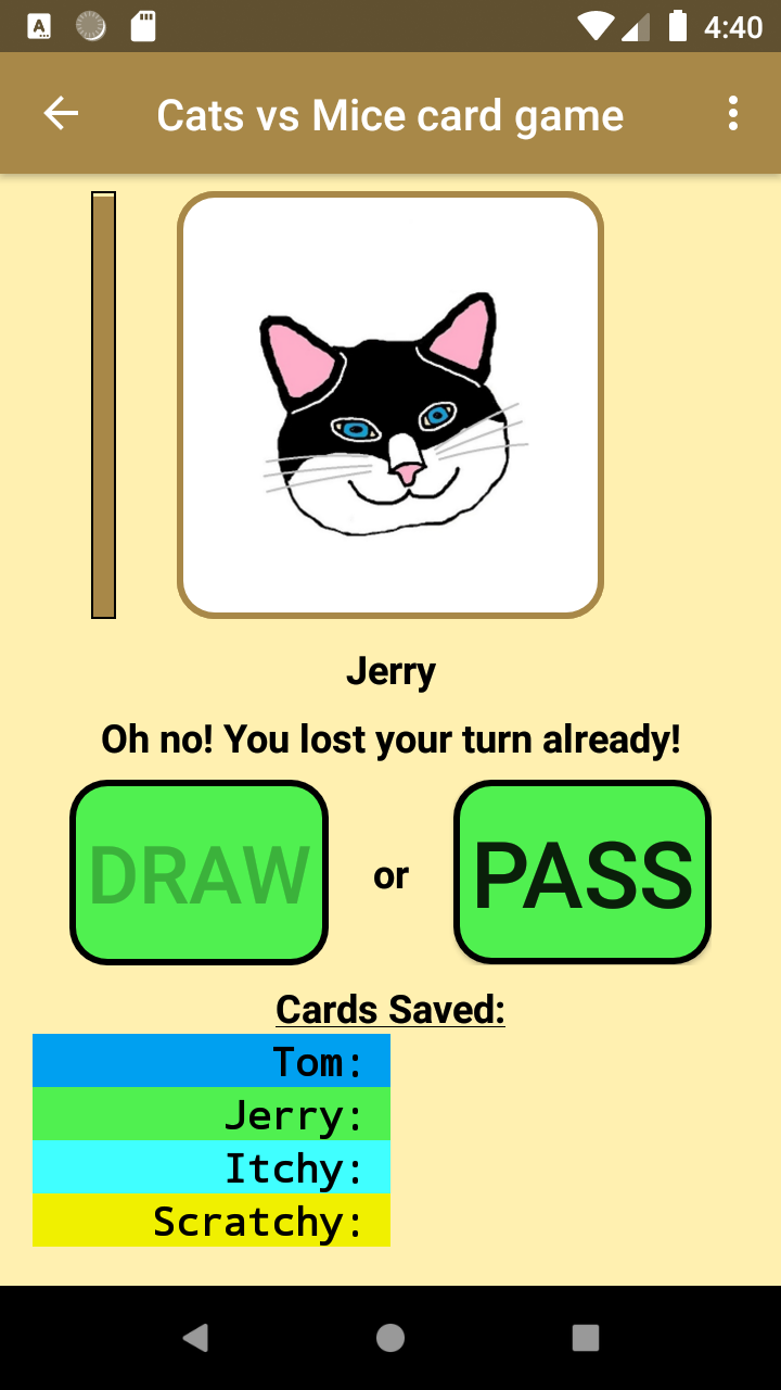 Cats vs Mice card game - App on Amazon Appstore