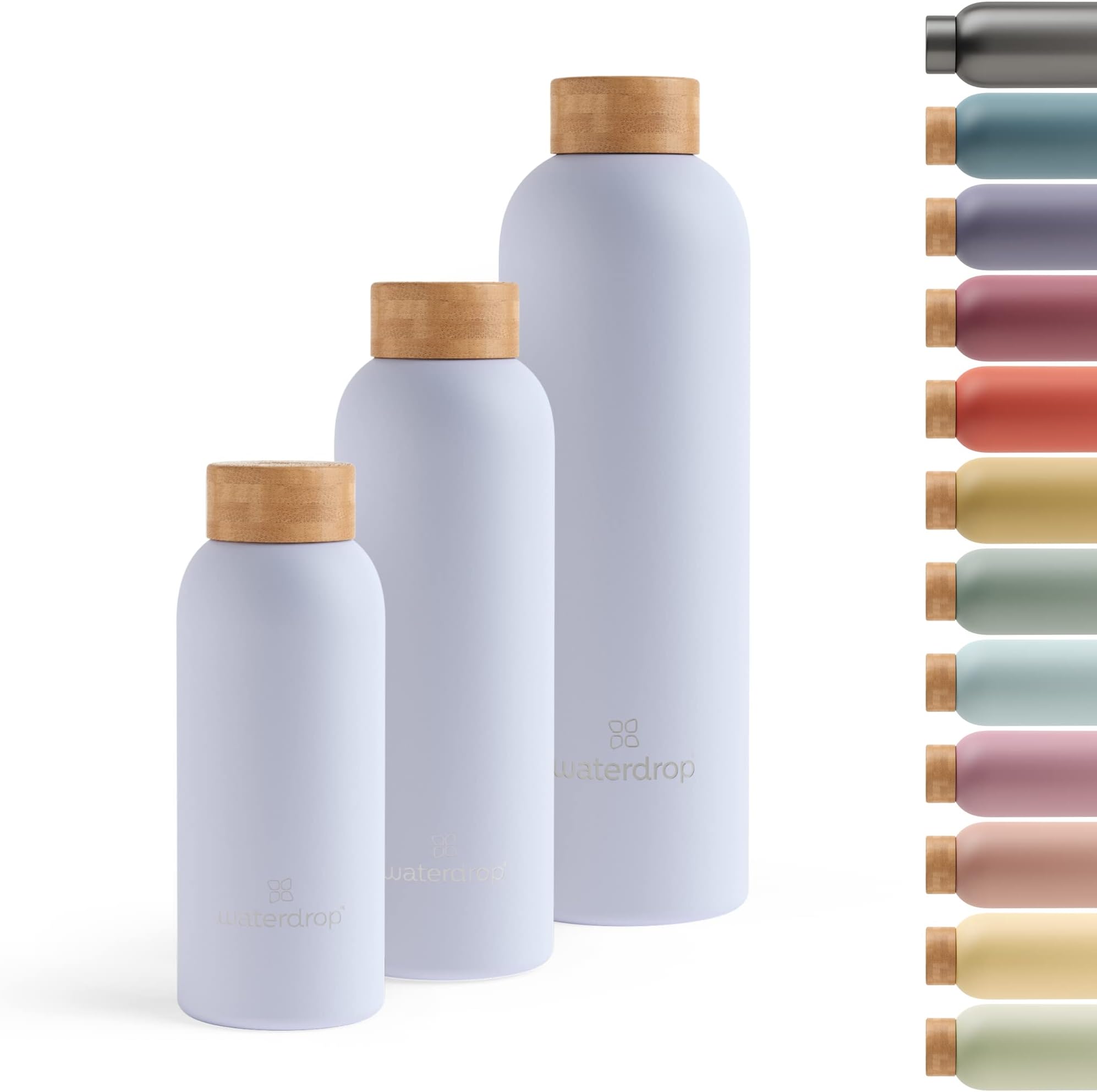 Amazon.de: waterdrop® Steel Bottle 1000ml isolierte Trinkflasche ...