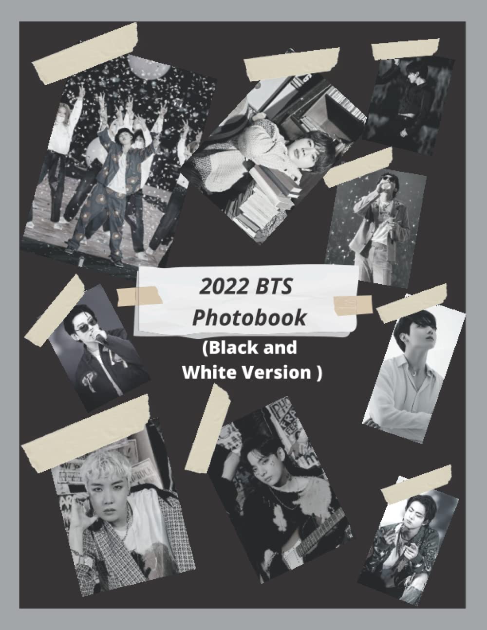 Buy 2022 BTS photobook: Black and White version: Bangtan boys pictures ...